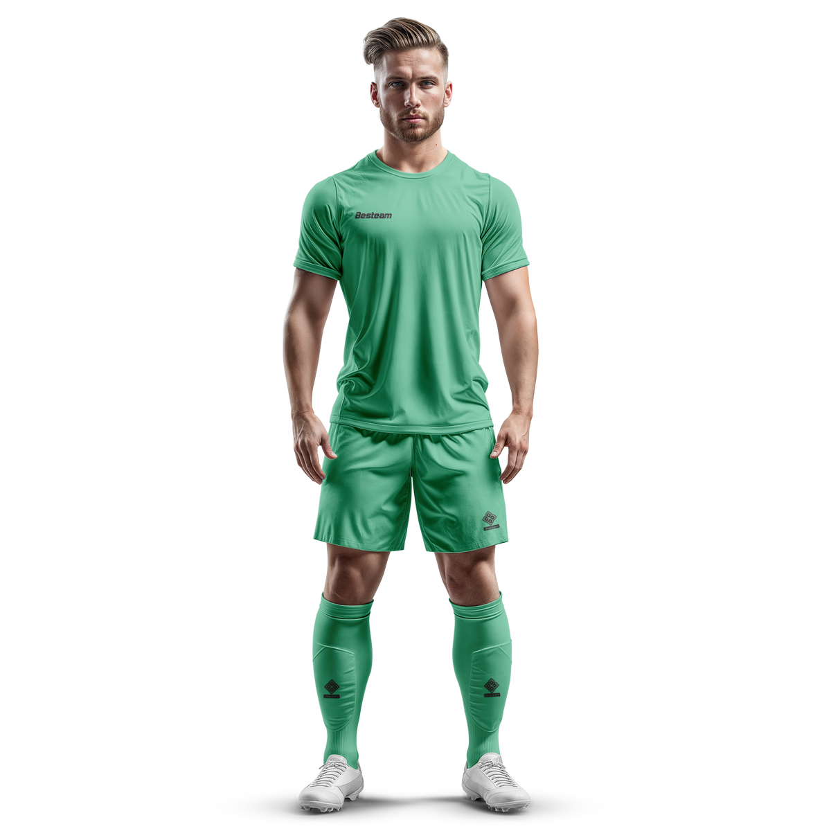 Clasico Football Kit Mint Green PROMO – Besteam Sport