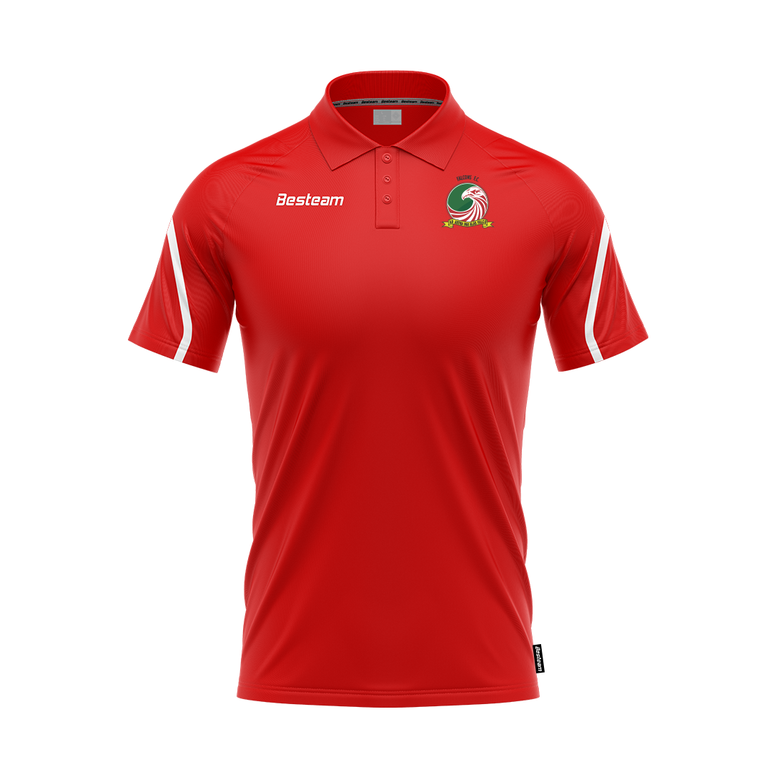 Palmeiras Mens Polo RED - Falcons Fc – Besteam Sport