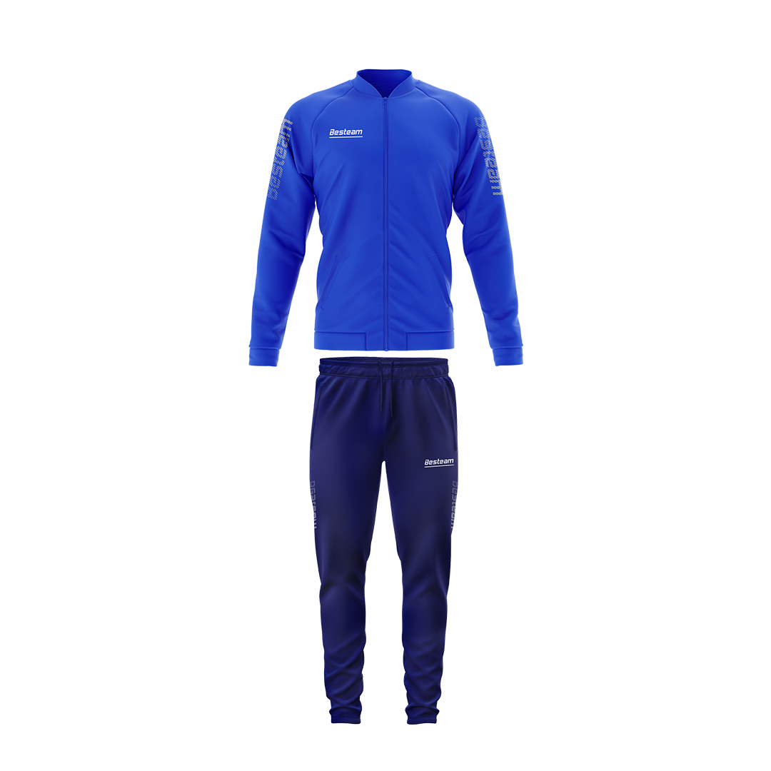 Signature Tracksuit Royal Blue – Besteam Sport