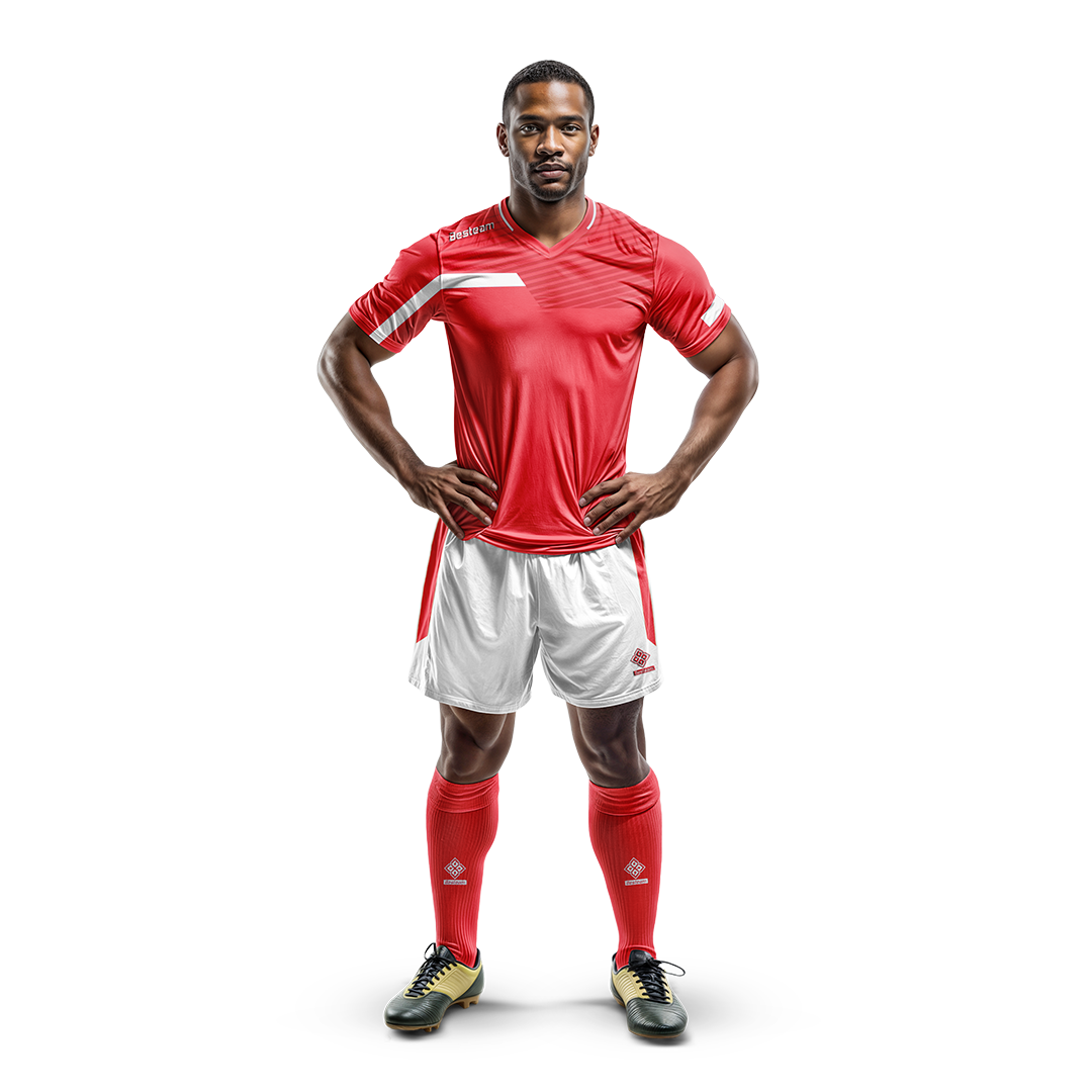 Cordoba Team Kit Red / White (Set of 18) – Besteam Sport