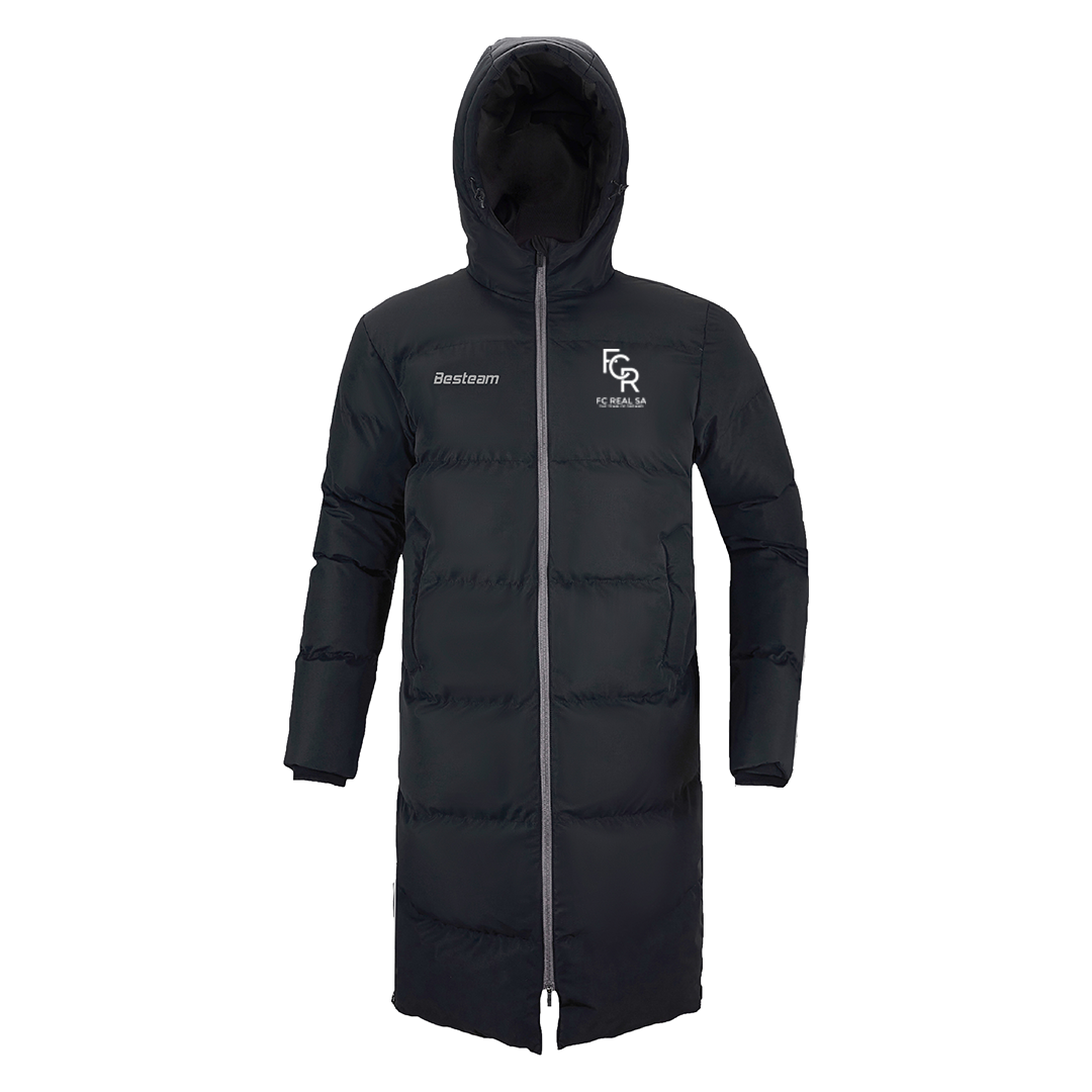 Cali Bench Jacket Black - FC REAL SA – Besteam Sport