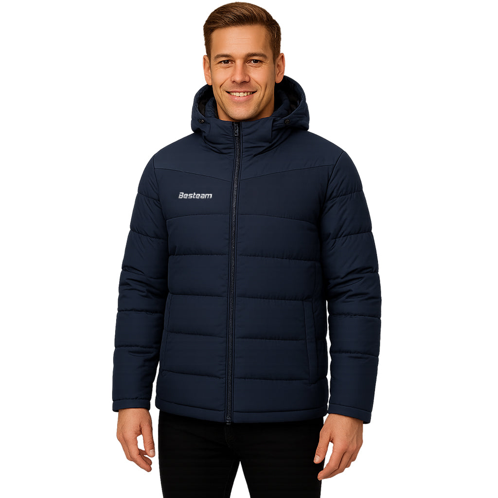 Porto Puffa Jacket Royal Blue/Navy – Besteam Sport