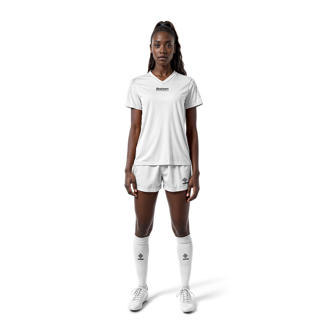 Women Signature Football Kit White – Besteam Sport