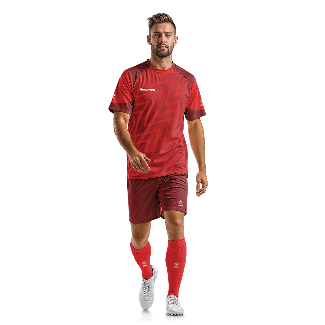 Zanetti Football Kit Red/Maroon – Besteam Sport