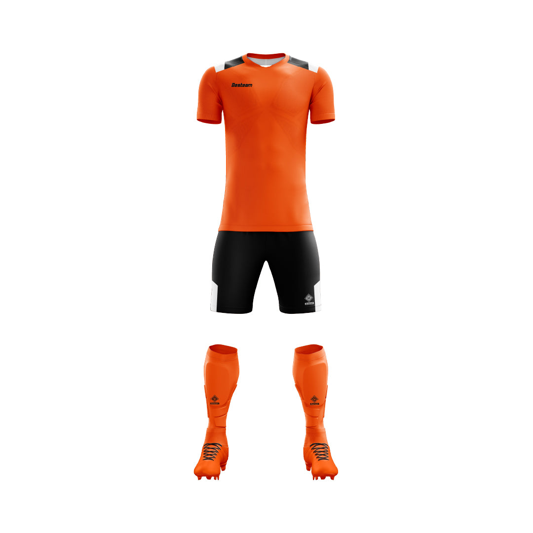 Levante Soccer Kit ORANGE/BLACK/WHITE – Besteam Sport