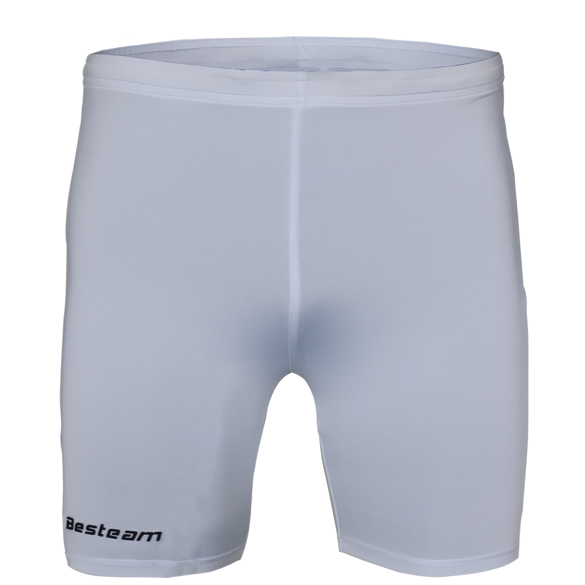 Mens Compression Shorts | White – Besteam Sport